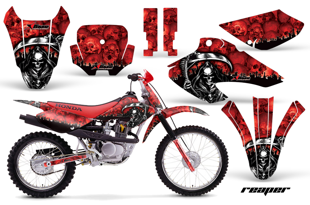 Honda XR80 XR100 Graphic Kits 2001-2003 - Honda MX Decals and Stickers ...
